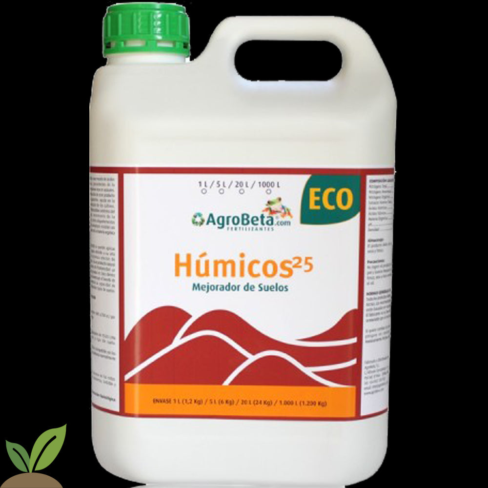 Ácidos Húmicos 5 L 🌱 Fertilizante Ecológico Mejorador de Suelo ...