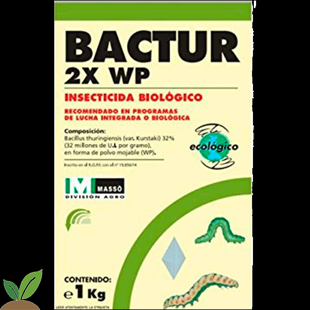 Bacillus Thuringiensis Bactur 32% 🦋 Insecticida Biológico – CultivoMiHuerto
